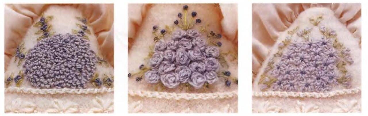 Embroidered cushion-embroidery project - Free embroidery designs